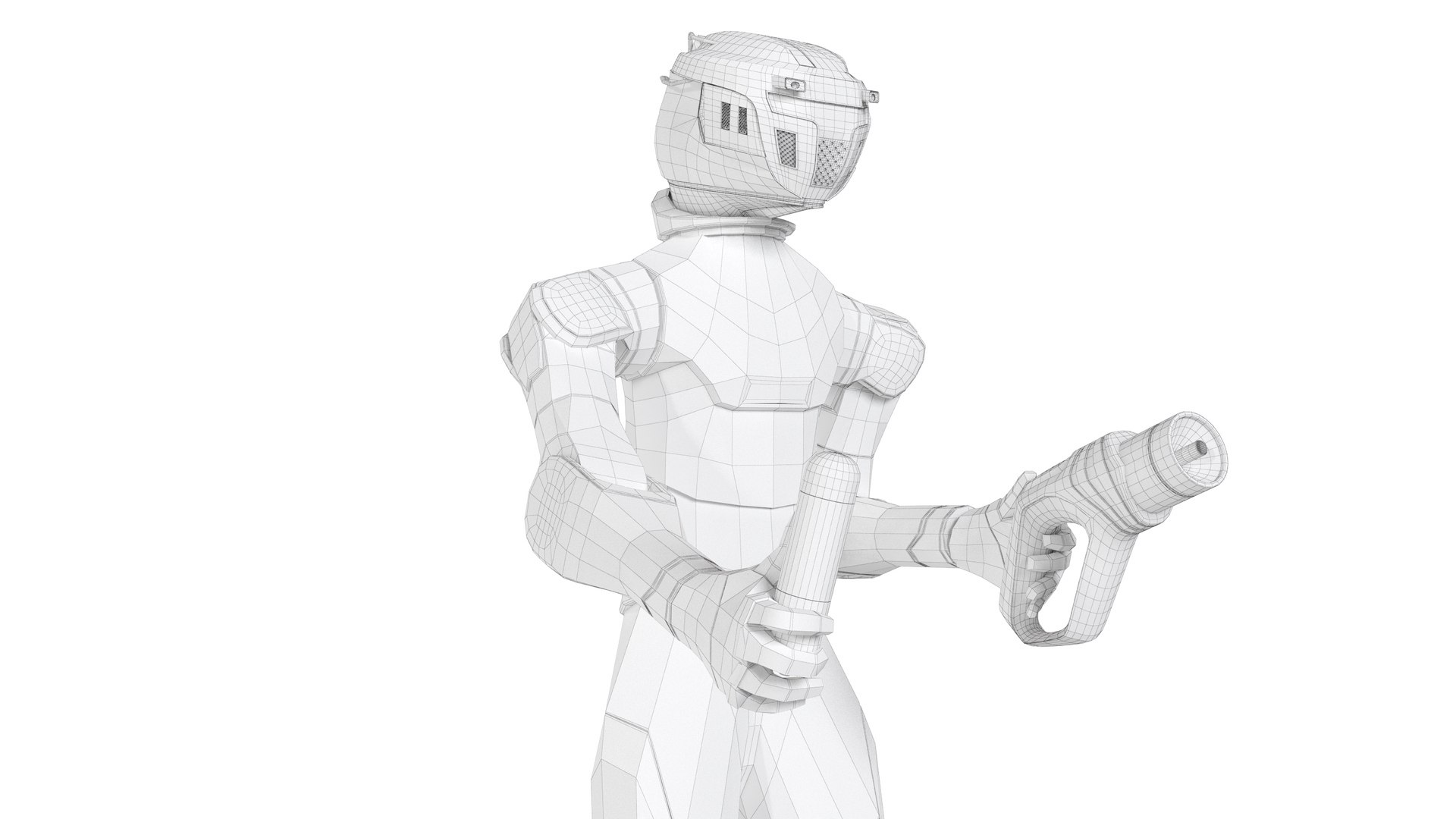 Robot 4ne-1 With Equipment 3D Model - TurboSquid 2228039