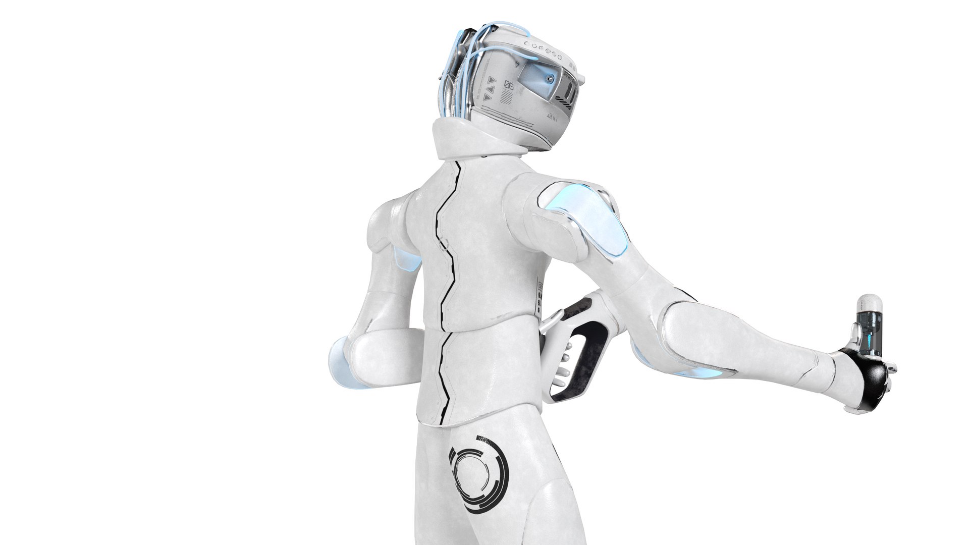 Robot 4ne-1 With Equipment 3D Model - TurboSquid 2228039