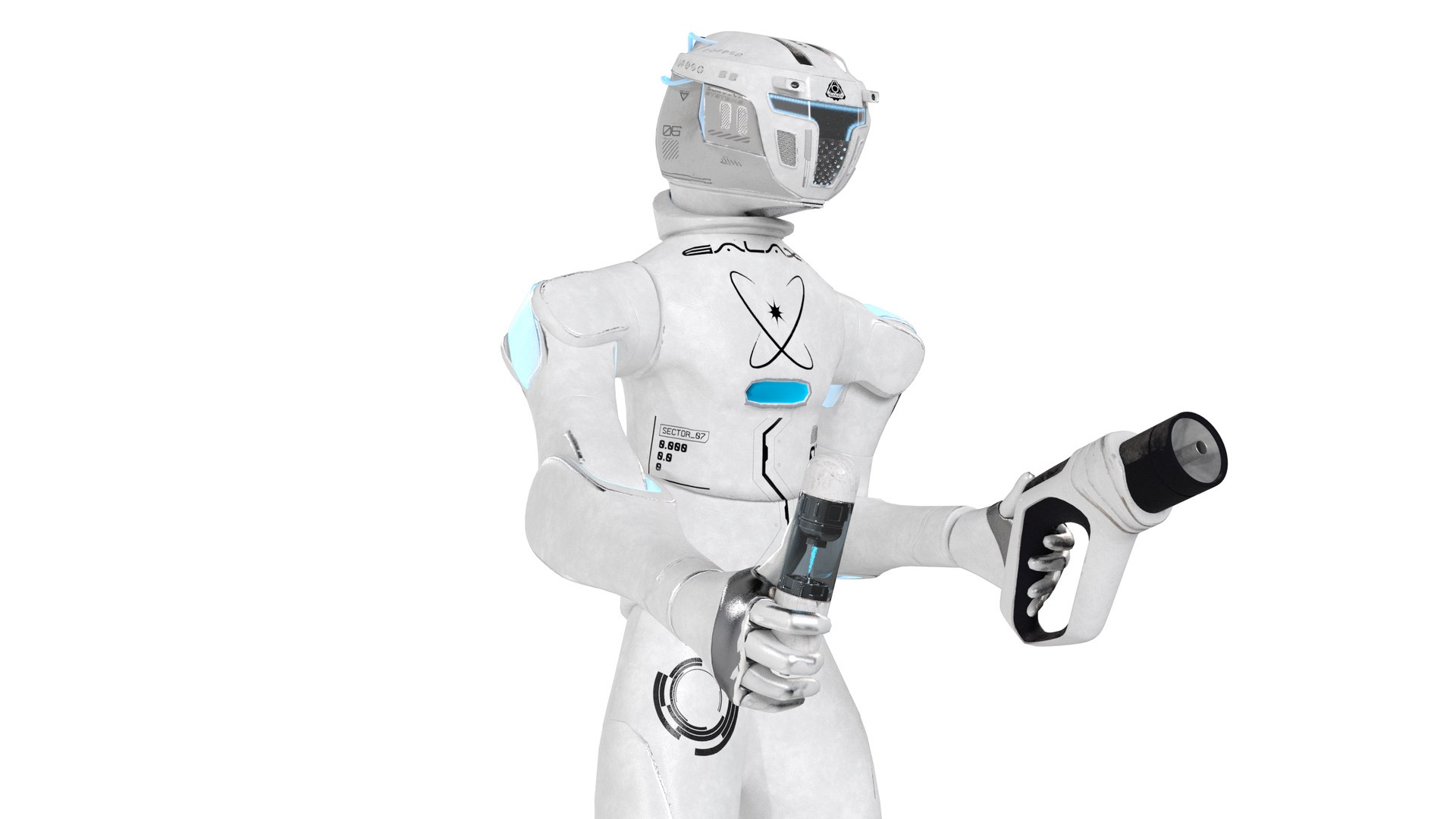 Robot 4ne-1 With Equipment 3D Model - TurboSquid 2228039