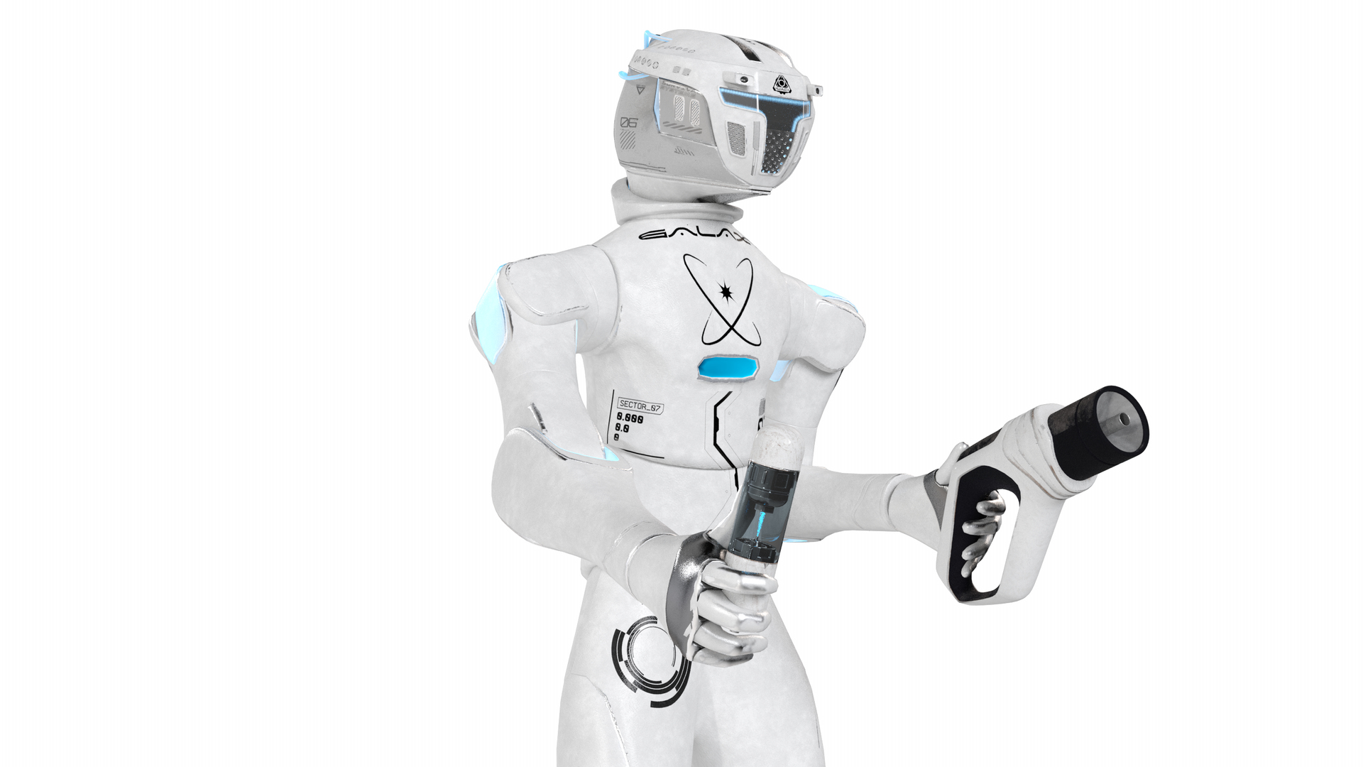 Robot 4ne-1 With Equipment 3D Model - TurboSquid 2228039