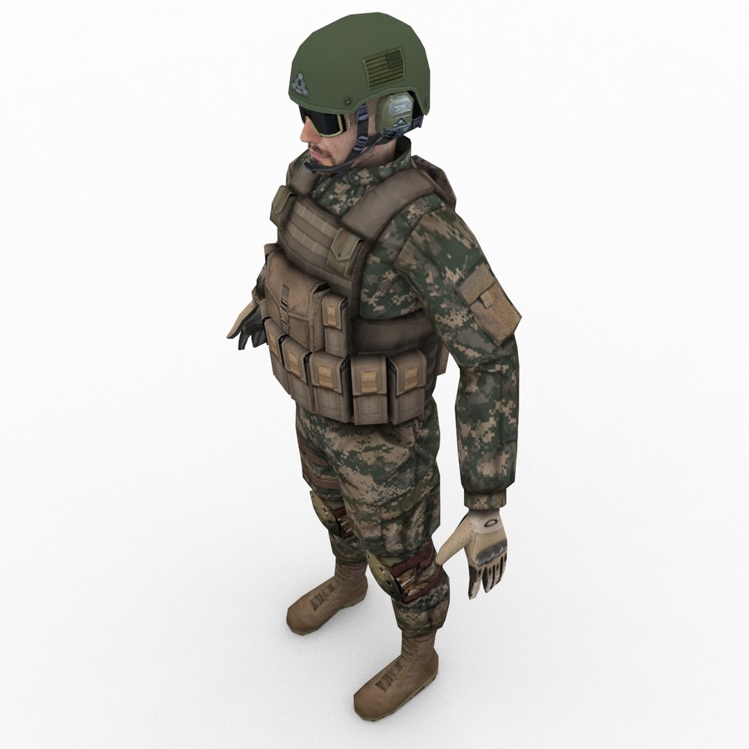 3d Army Delta Force Model
