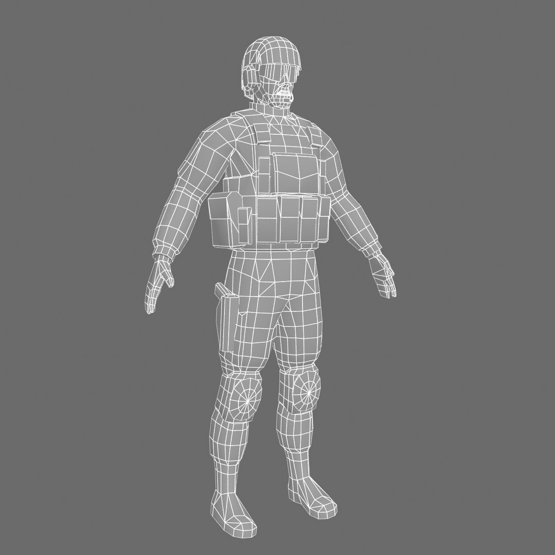 3d Army Delta Force Model