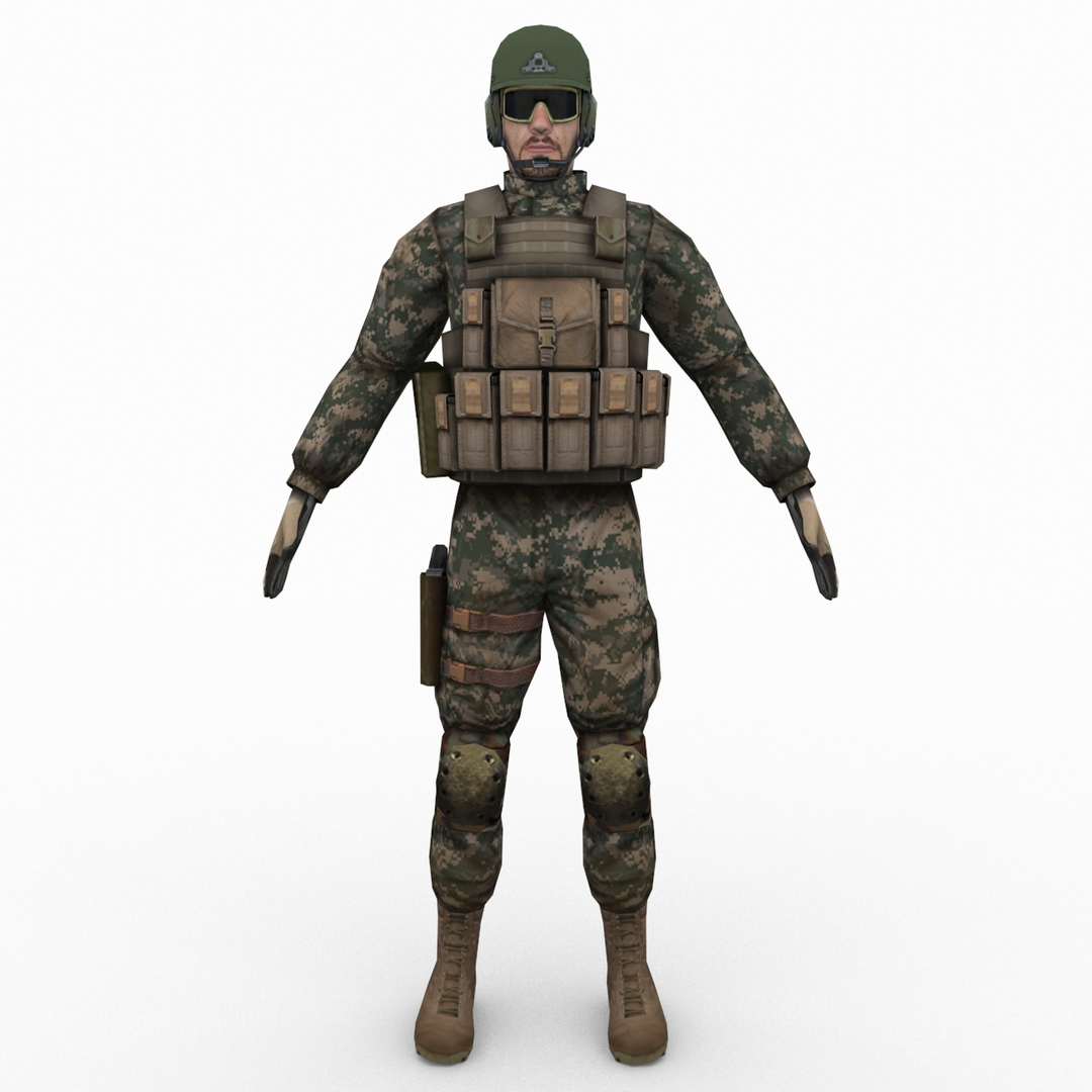 3d Army Delta Force Model