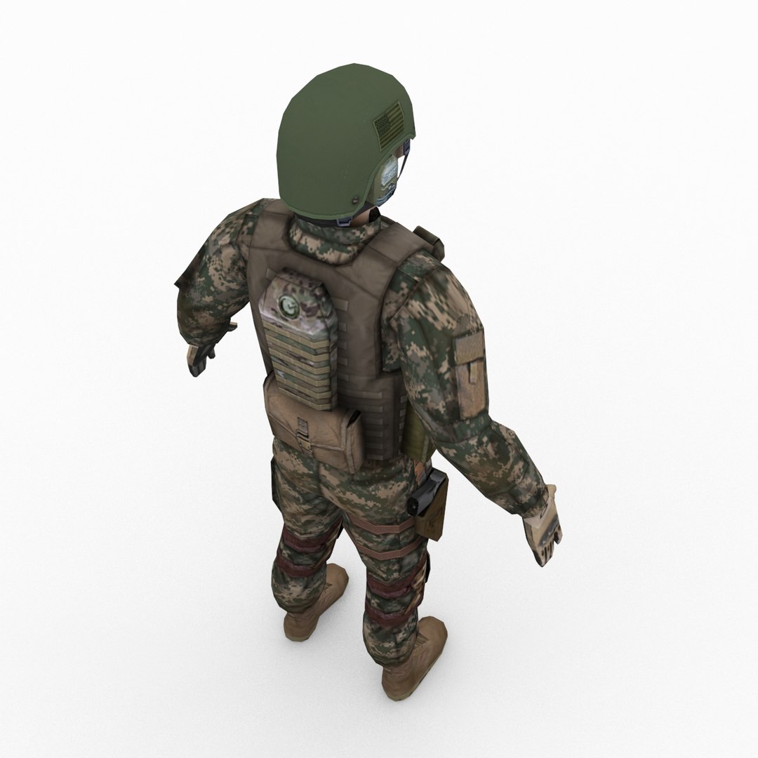 3d Army Delta Force Model