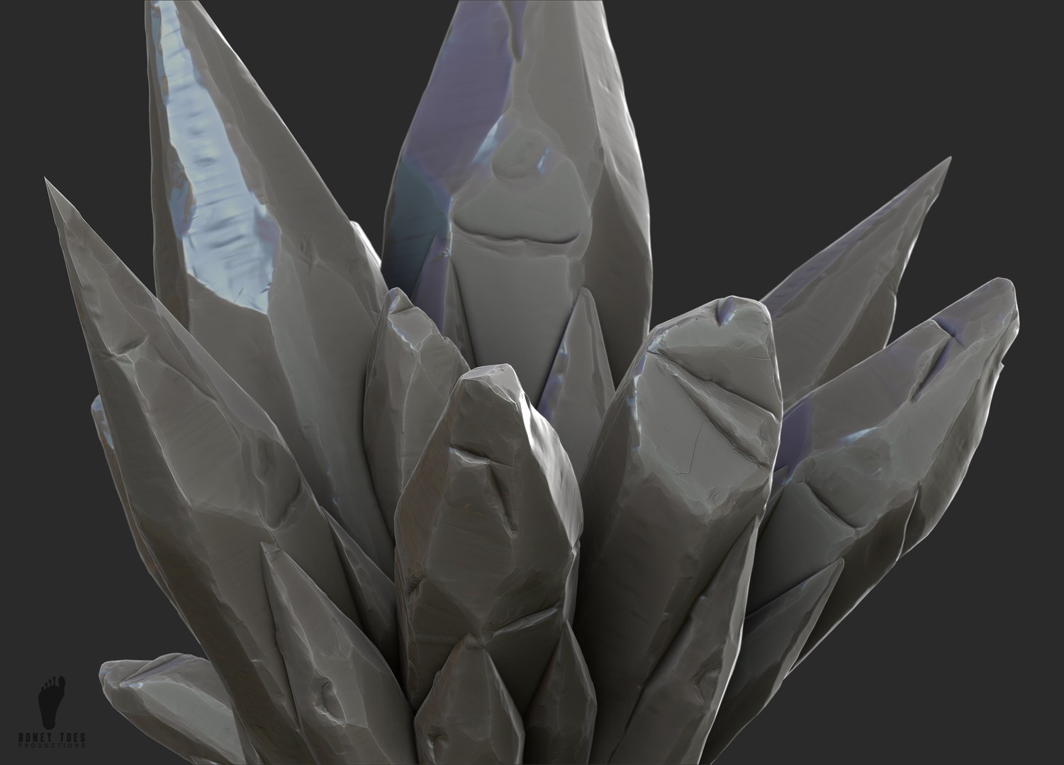 Crystal gemstones 3D model - TurboSquid 1317954