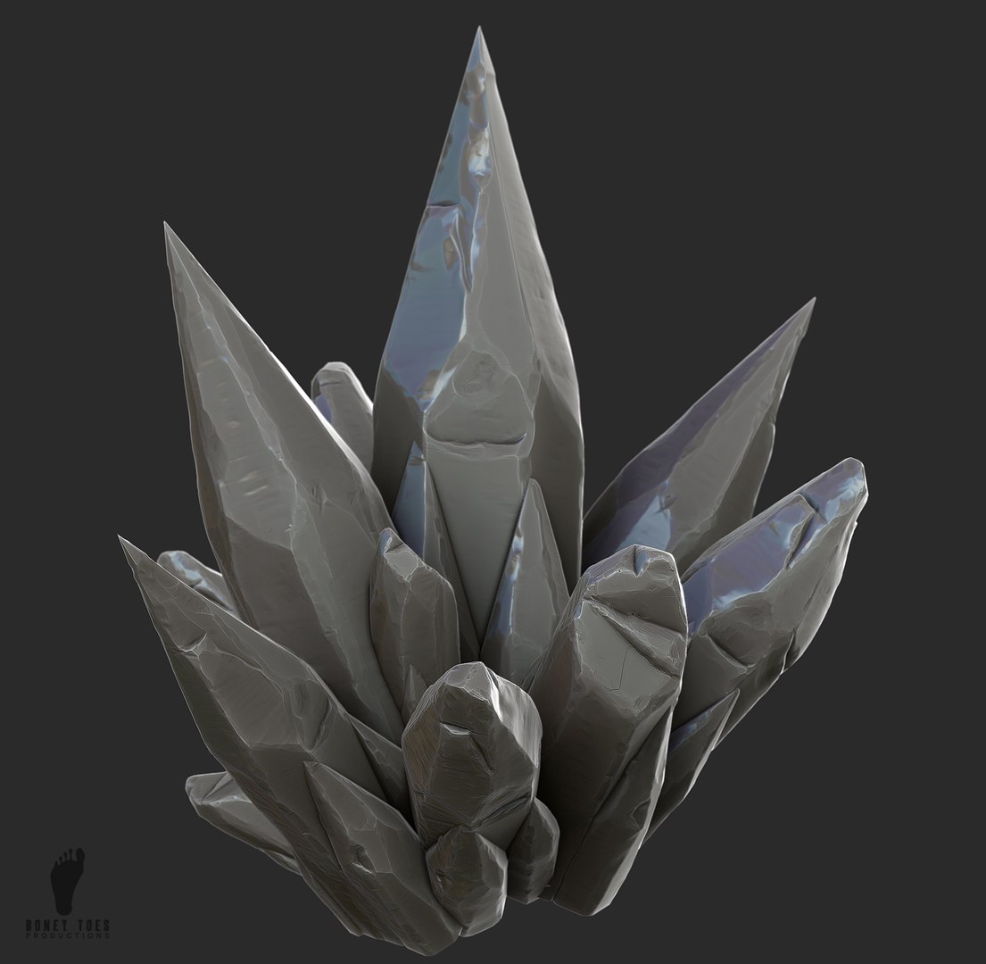Crystal gemstones 3D model - TurboSquid 1317954