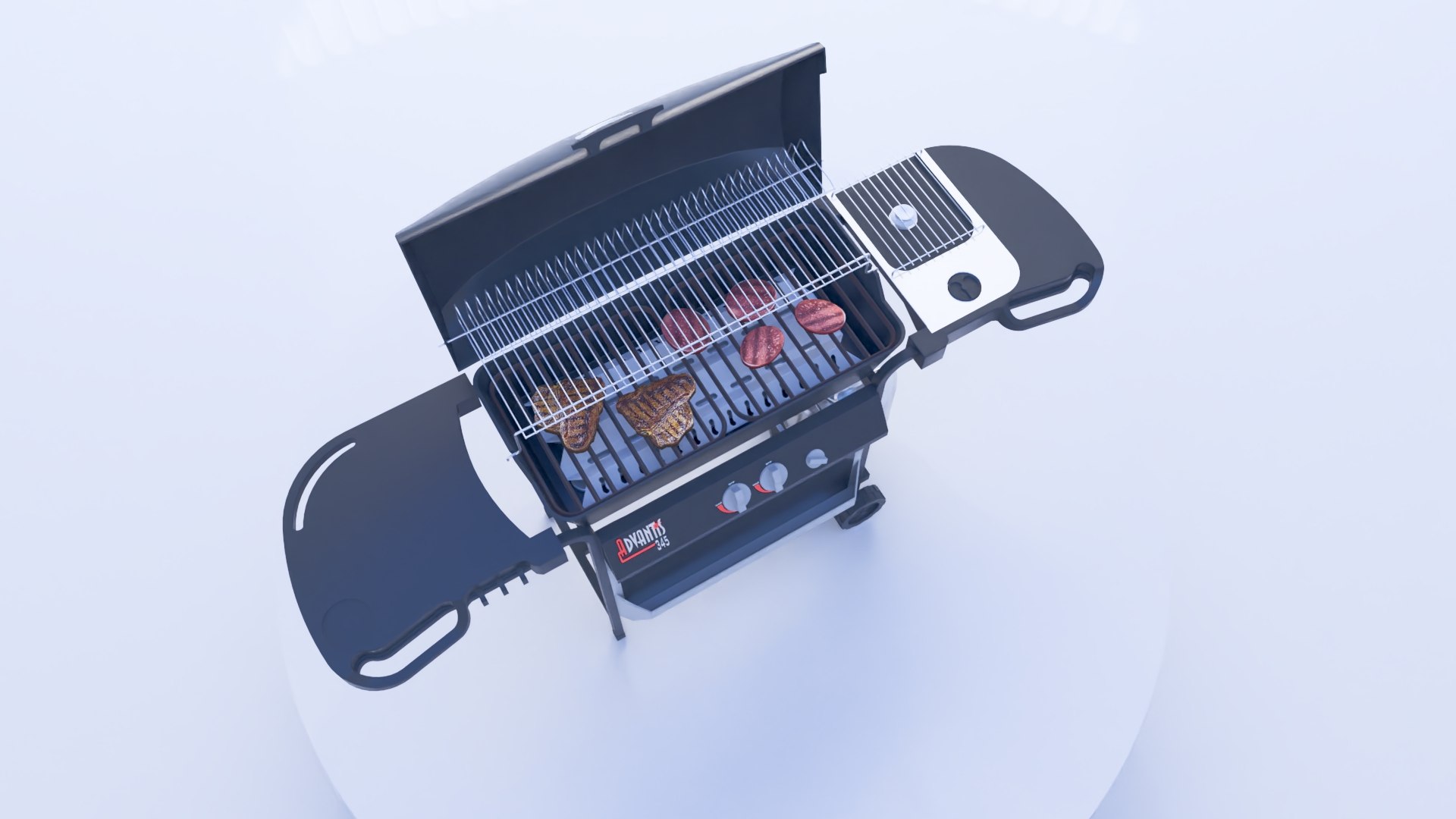 High-Quality BBQ 3D Model - TurboSquid 2176544