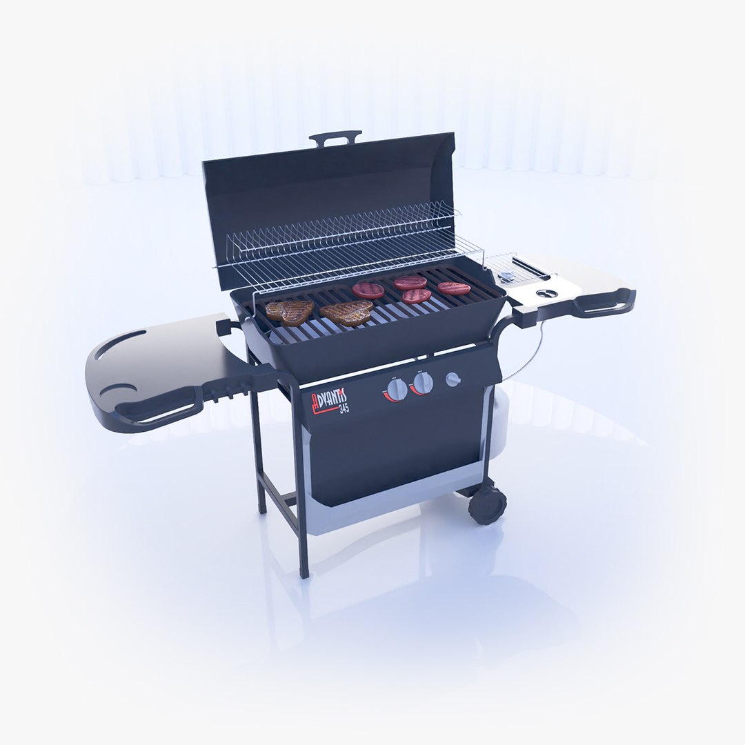 High-Quality BBQ 3D Model - TurboSquid 2176544
