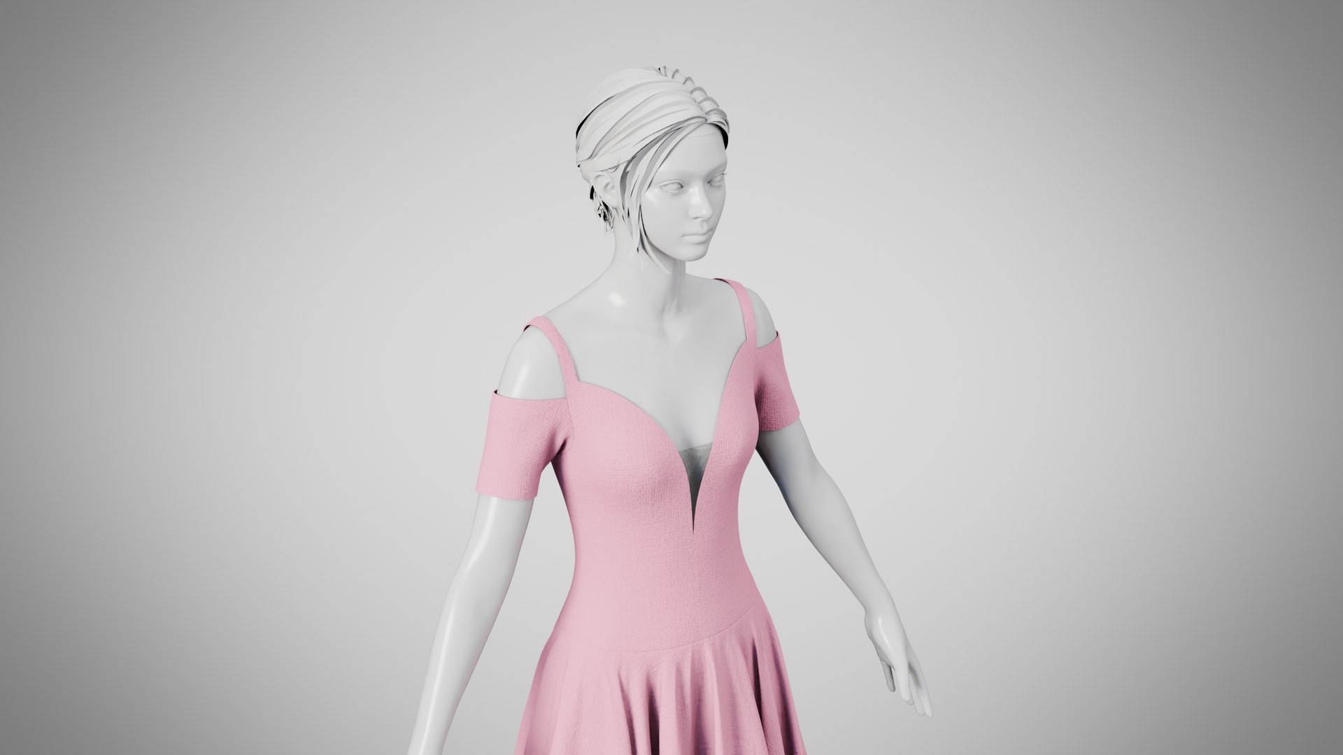 Dress 38 Carissma 3D Model - TurboSquid 2520383