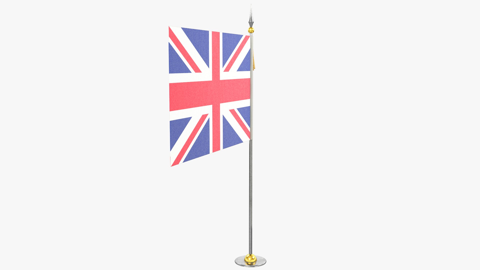 3D model British Flag V3 - TurboSquid 1882426