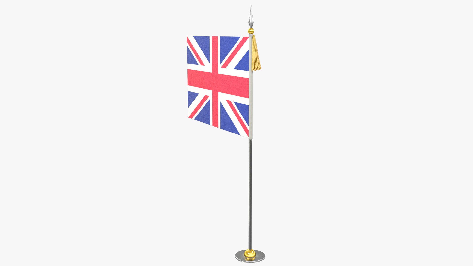 3D model British Flag V3 - TurboSquid 1882426