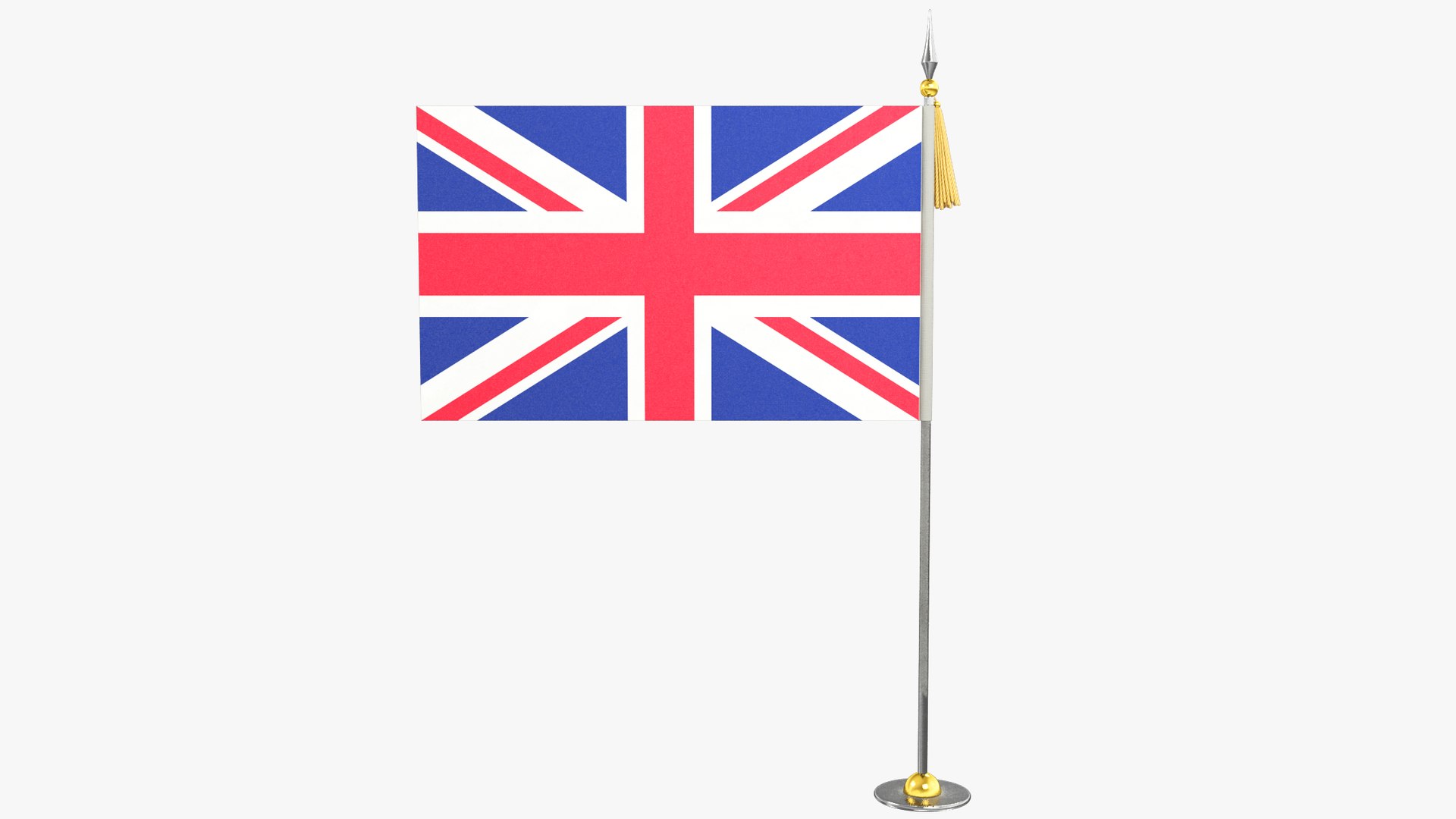 3D model British Flag V3 - TurboSquid 1882426