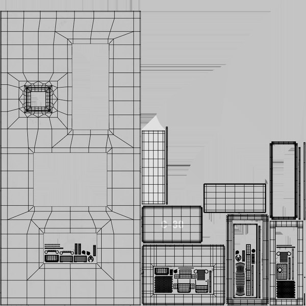 Prison cell door 3D model - TurboSquid 1603663