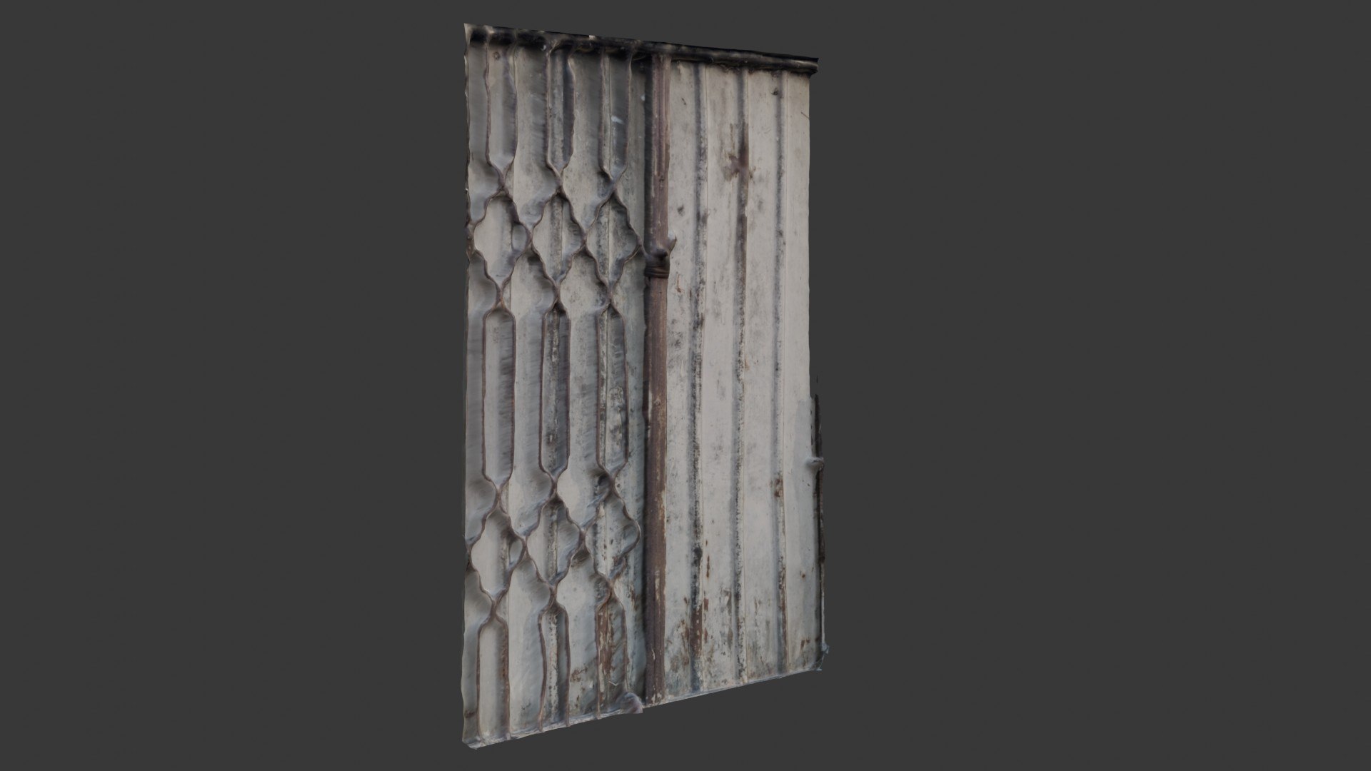 Metal Gate Scan 3D Model - TurboSquid 2436018