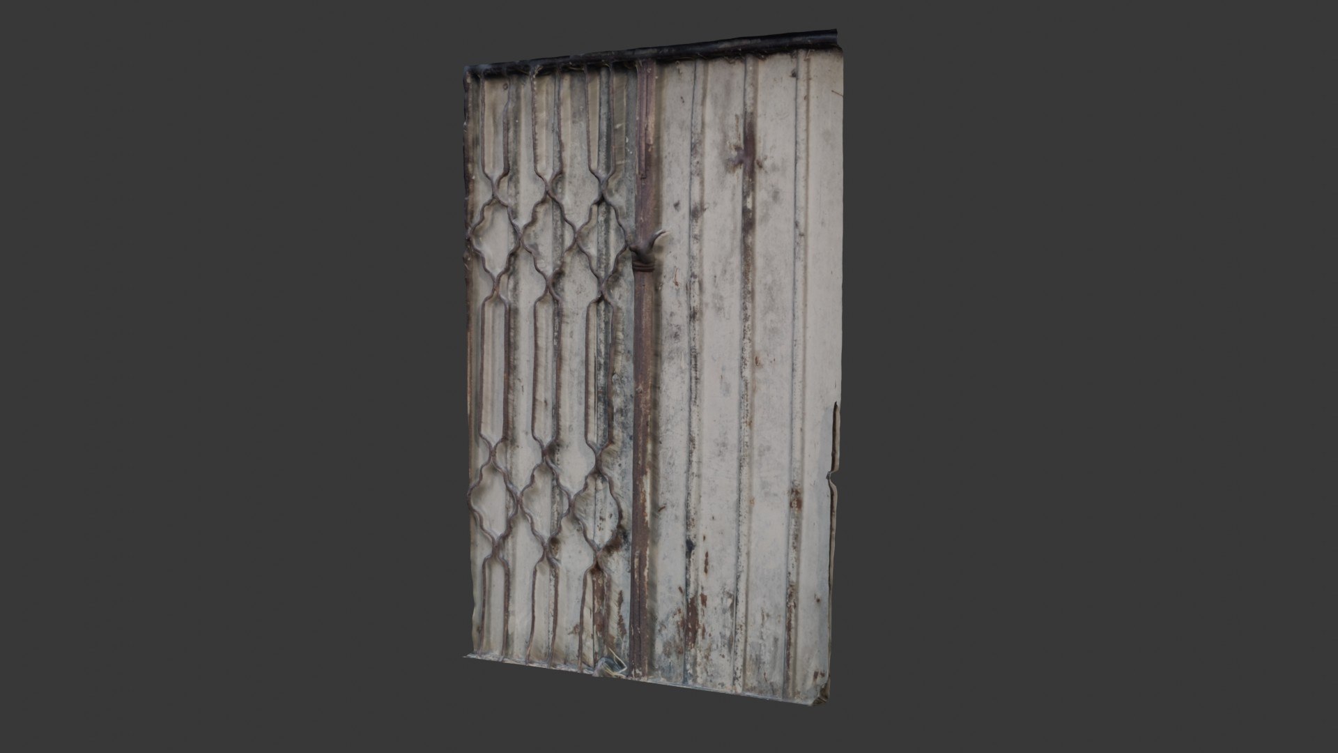 Metal Gate Scan 3D Model - TurboSquid 2436018