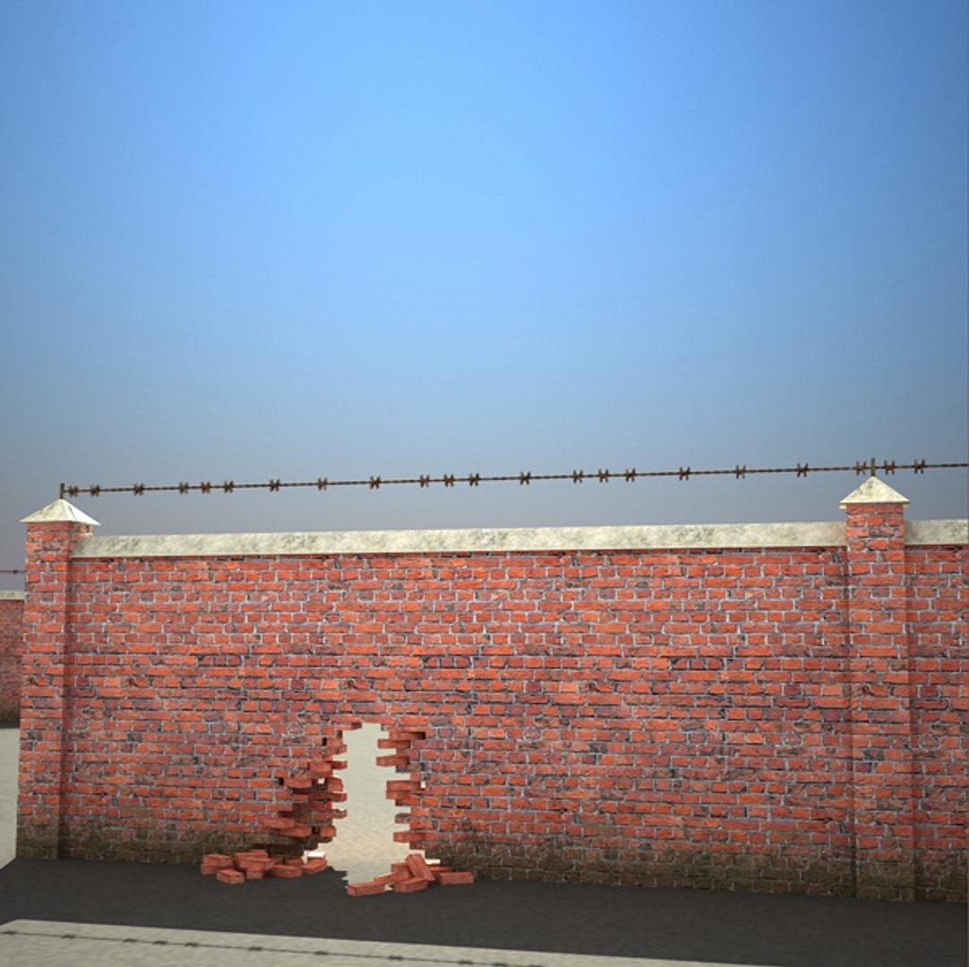 3d Brick Wall Set