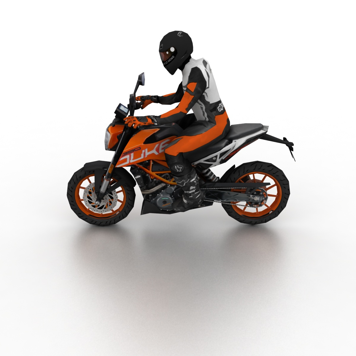 2017 ktm 390 duke 3D model - TurboSquid 1195825