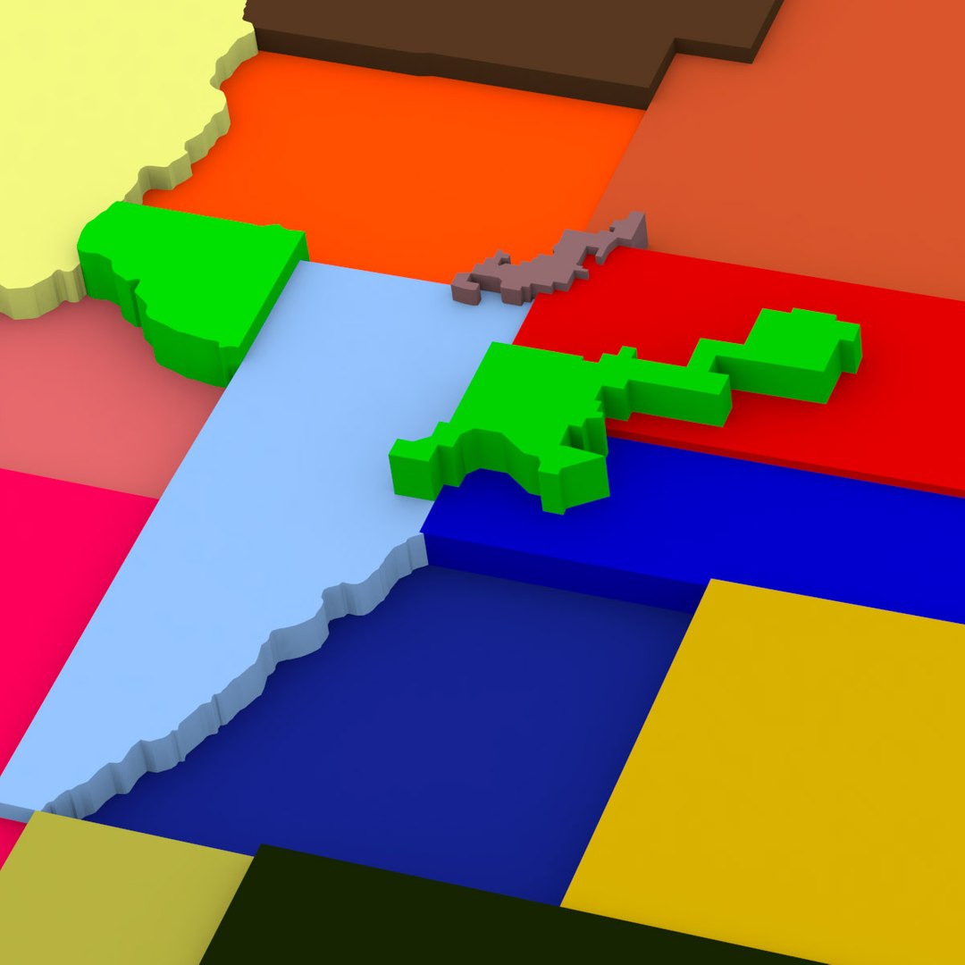 3d Model Counties Colorado
