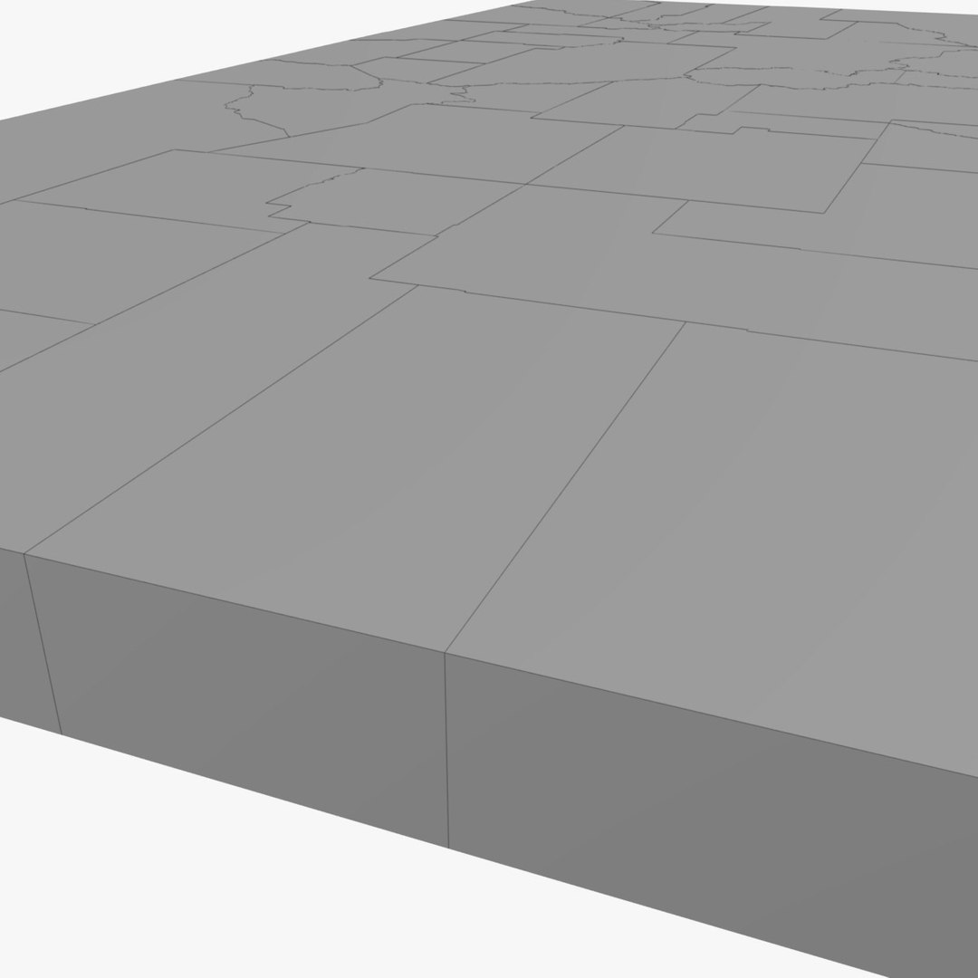 3d Model Counties Colorado