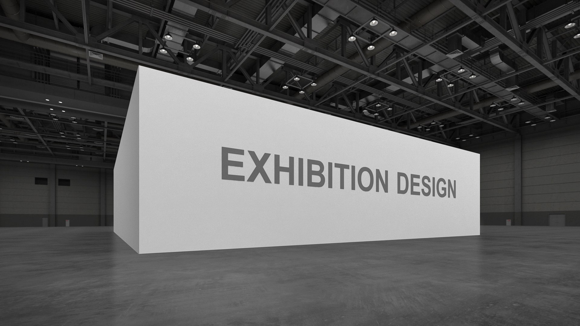 3D Exhibition Hall - TurboSquid 2015616