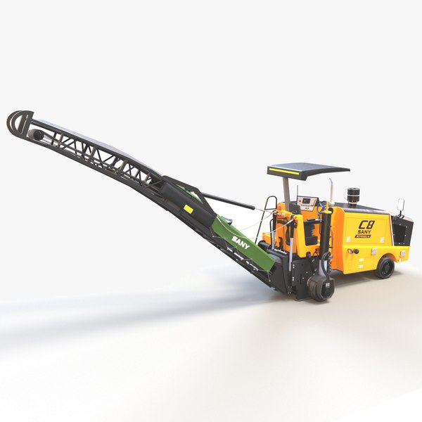 Asphalt Milling Machine 3D Models for Download | TurboSquid