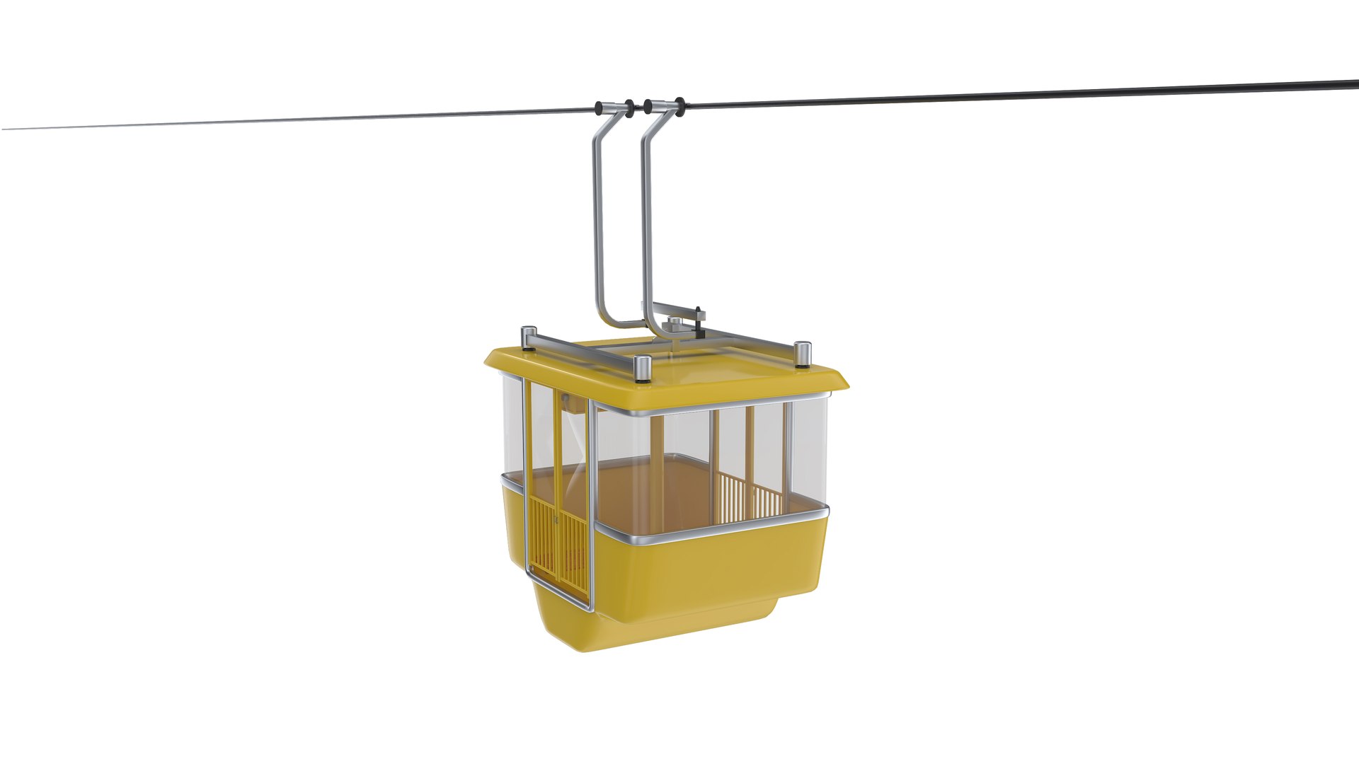 3D Model Cableway Car - TurboSquid 2205778