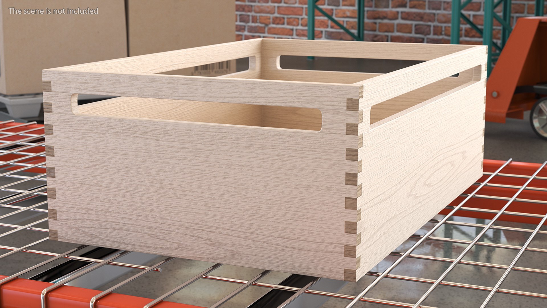 Stacking Crate H16cm 3D Model - TurboSquid 1922351