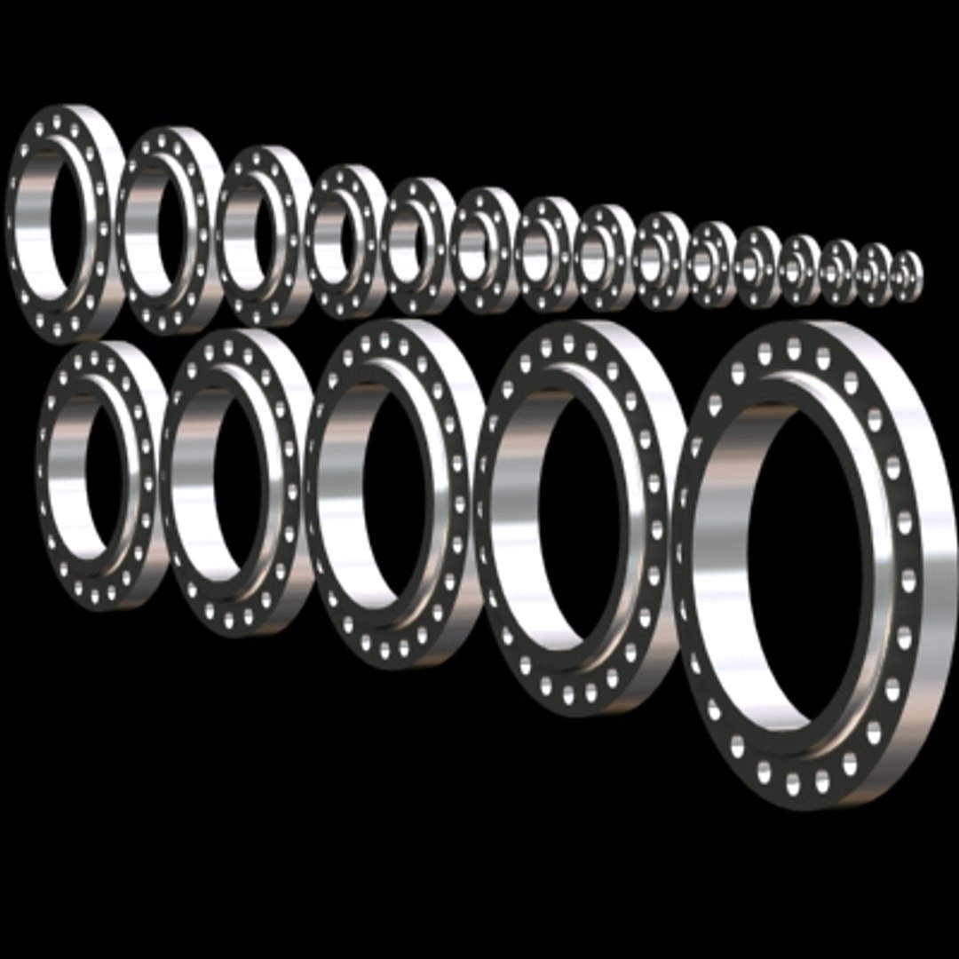 3d Model 400 Ansi Class Flanges