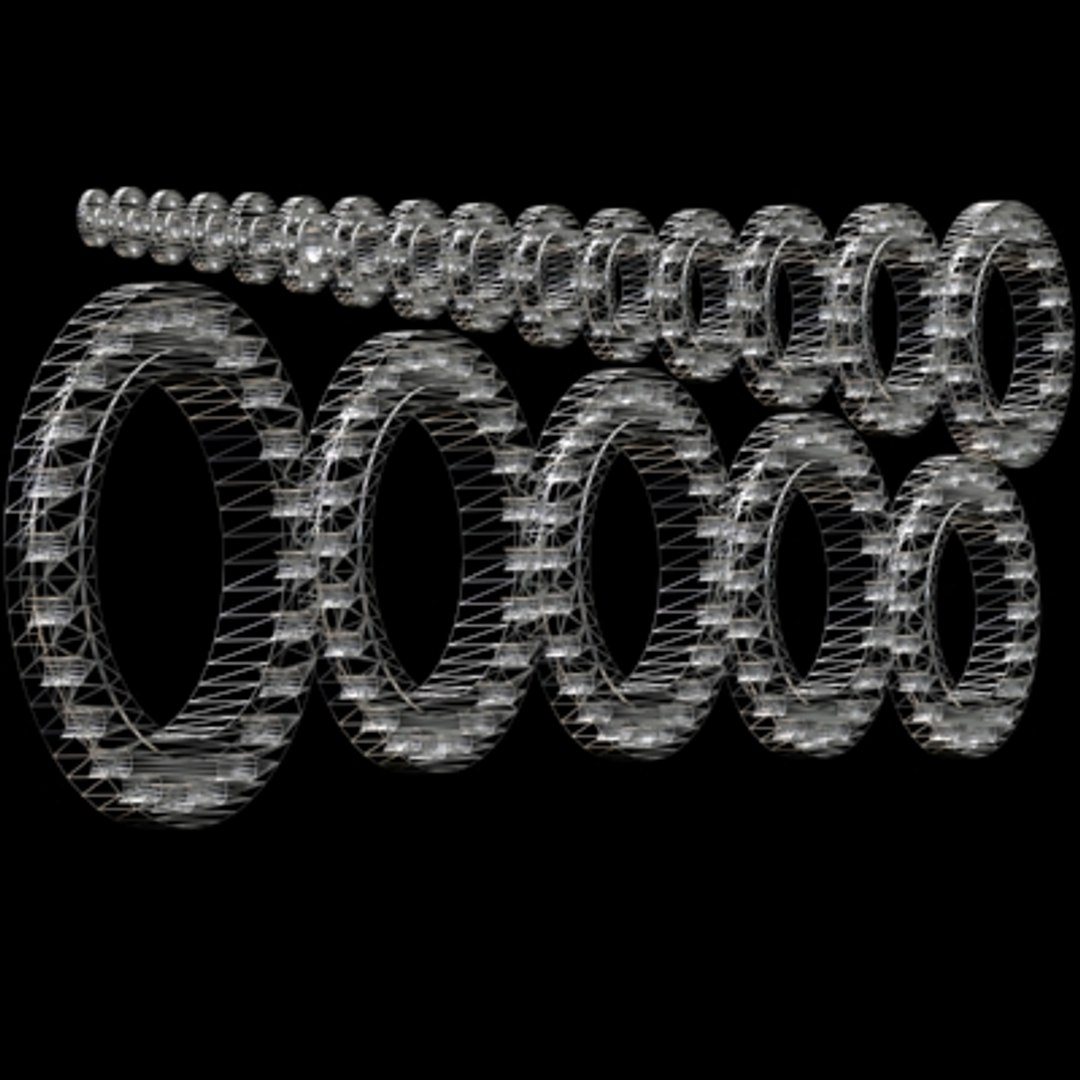 3d Model 400 Ansi Class Flanges