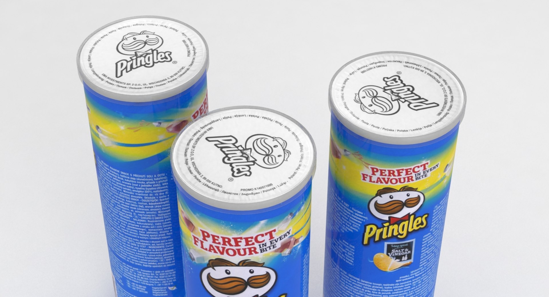 Pringles Chips Snack Model - TurboSquid 1287673