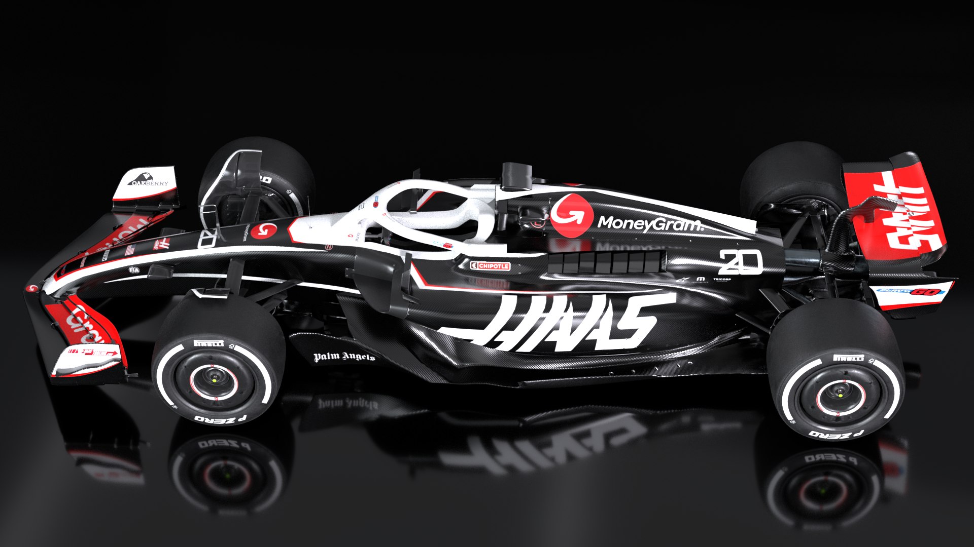 Haas VF-24 F1 2024 3D - TurboSquid 2232518