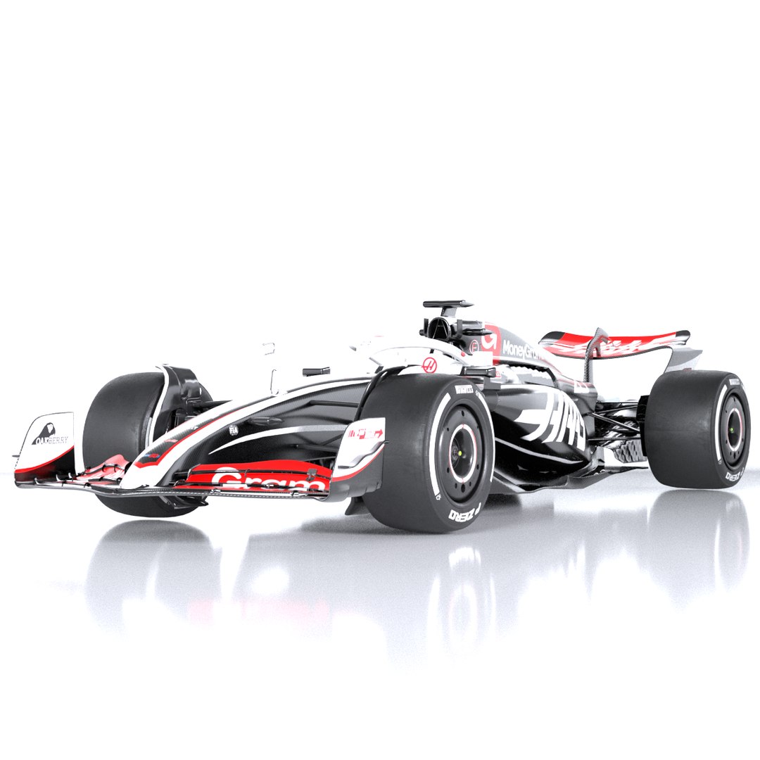 Haas VF-24 F1 2024 3D - TurboSquid 2232518