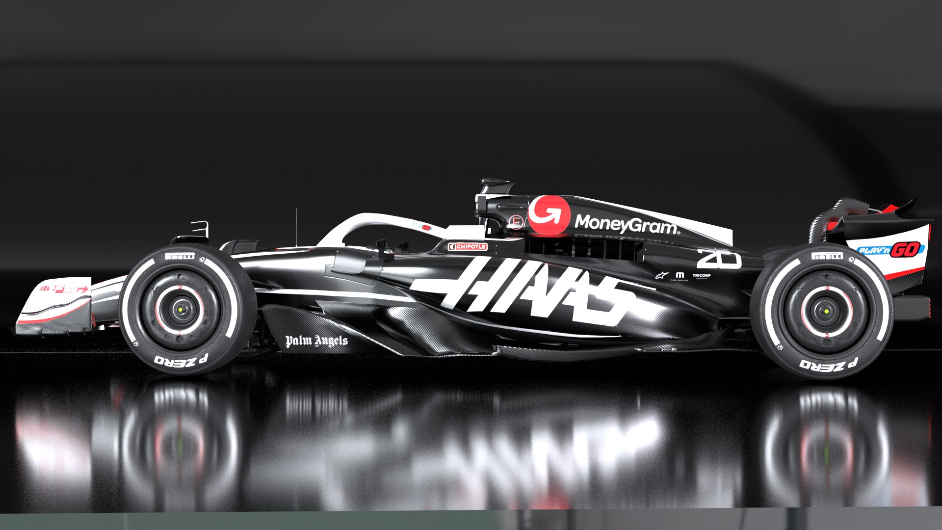 Haas VF-24 F1 2024 3D - TurboSquid 2232518