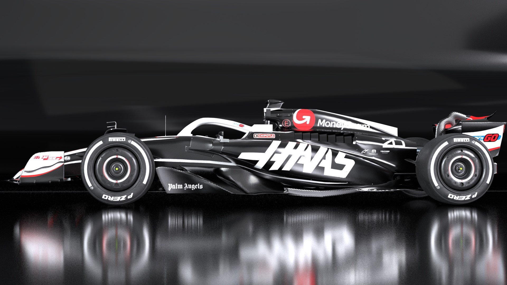 Haas VF-24 F1 2024 3D - TurboSquid 2232518