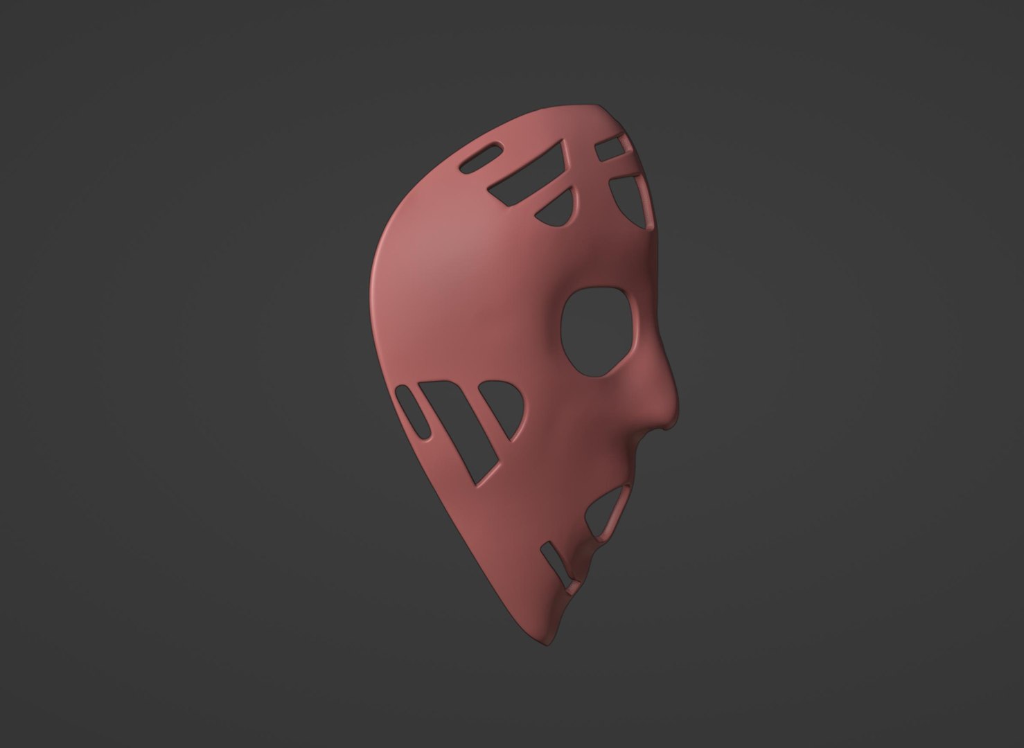 3D Goalie Hockey Mask Model - TurboSquid 2246132