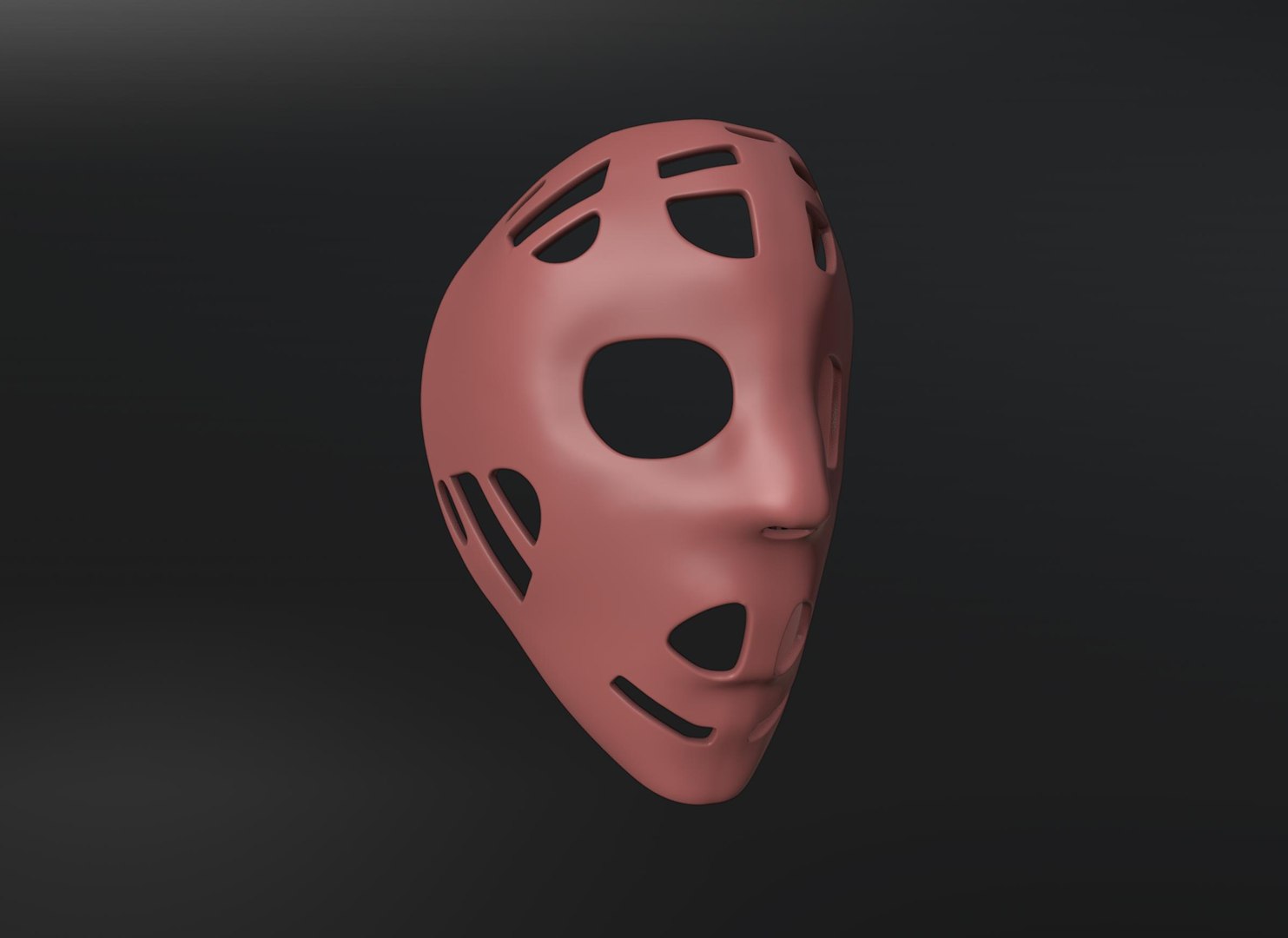 3D Goalie Hockey Mask Model - TurboSquid 2246132