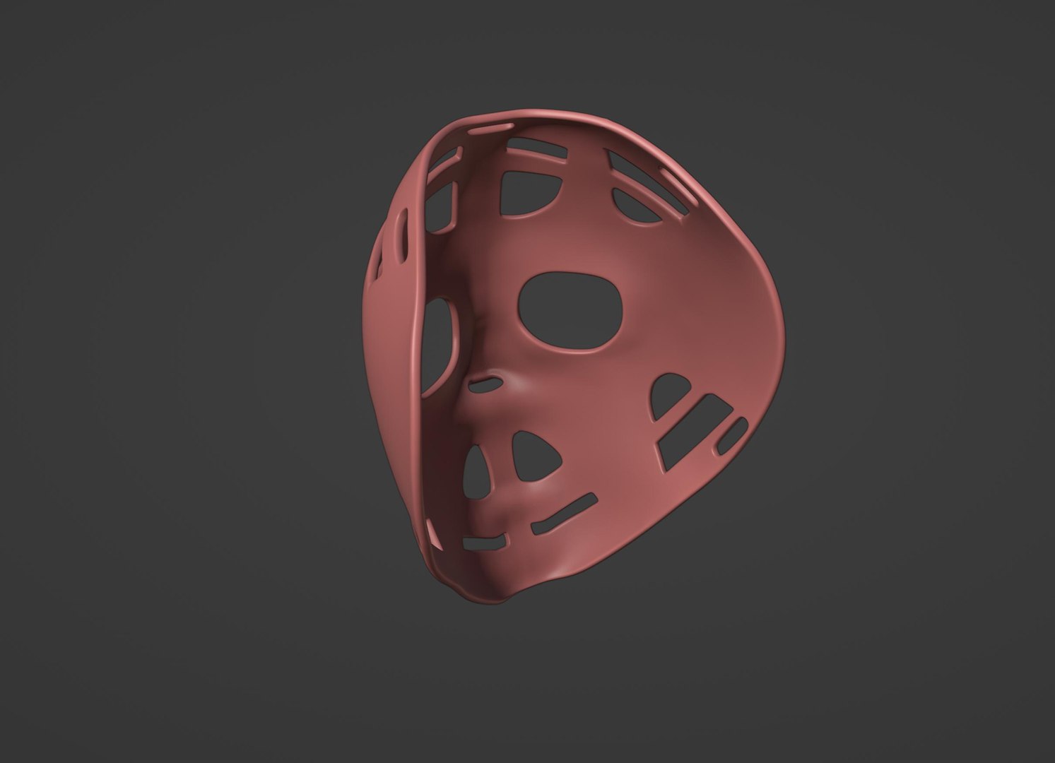 3D Goalie Hockey Mask Model - TurboSquid 2246132
