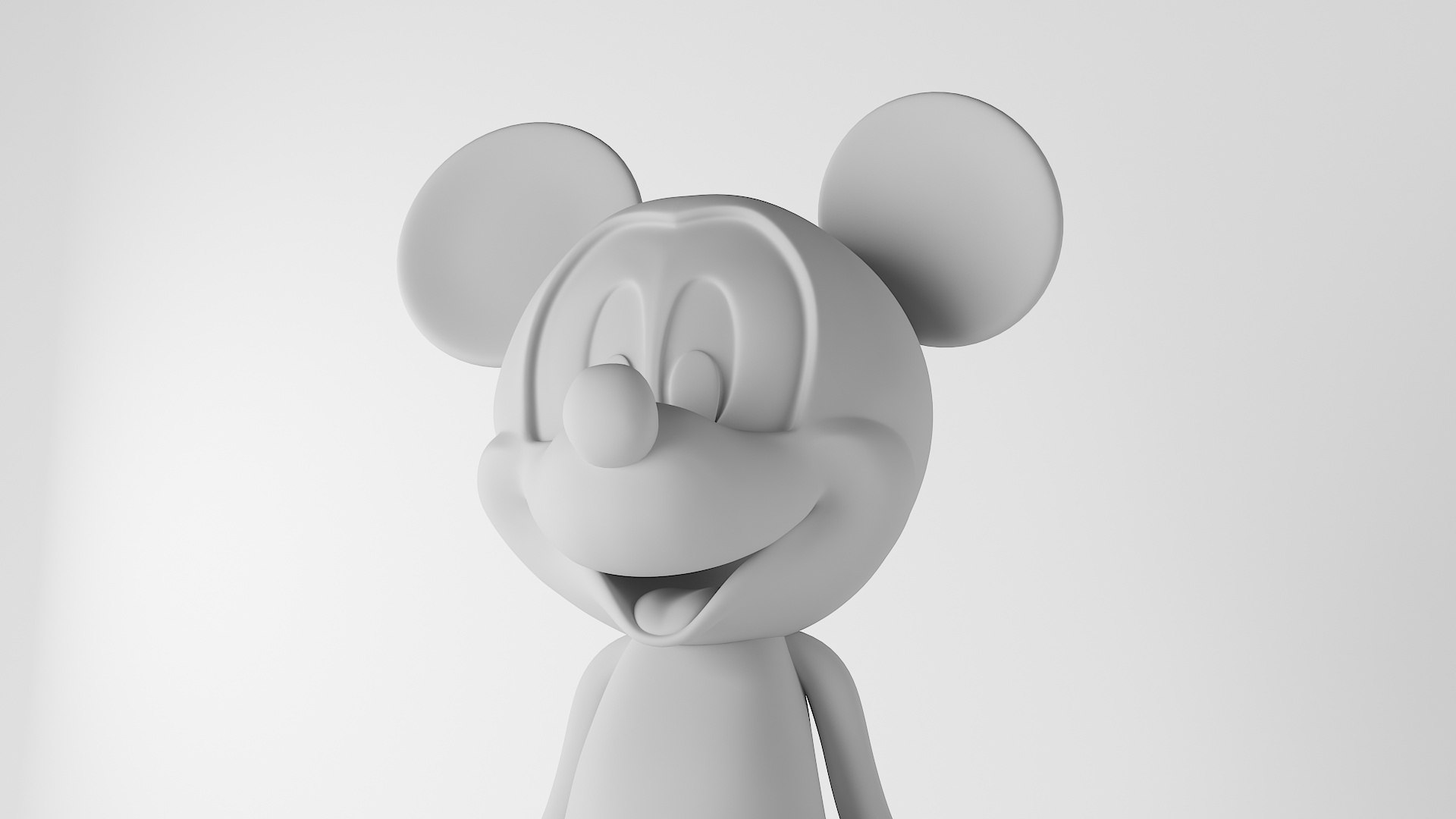 3D Mickey Mouse - TurboSquid 1672319
