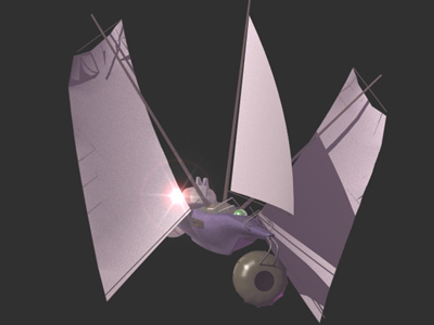 Lightwave Space Sailing Ship