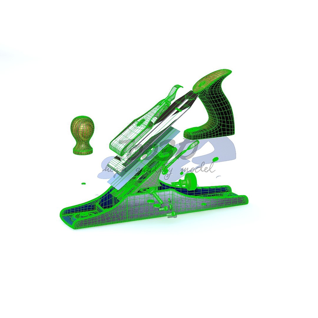 Hand Plane 3D Model | 1148935 | TurboSquid