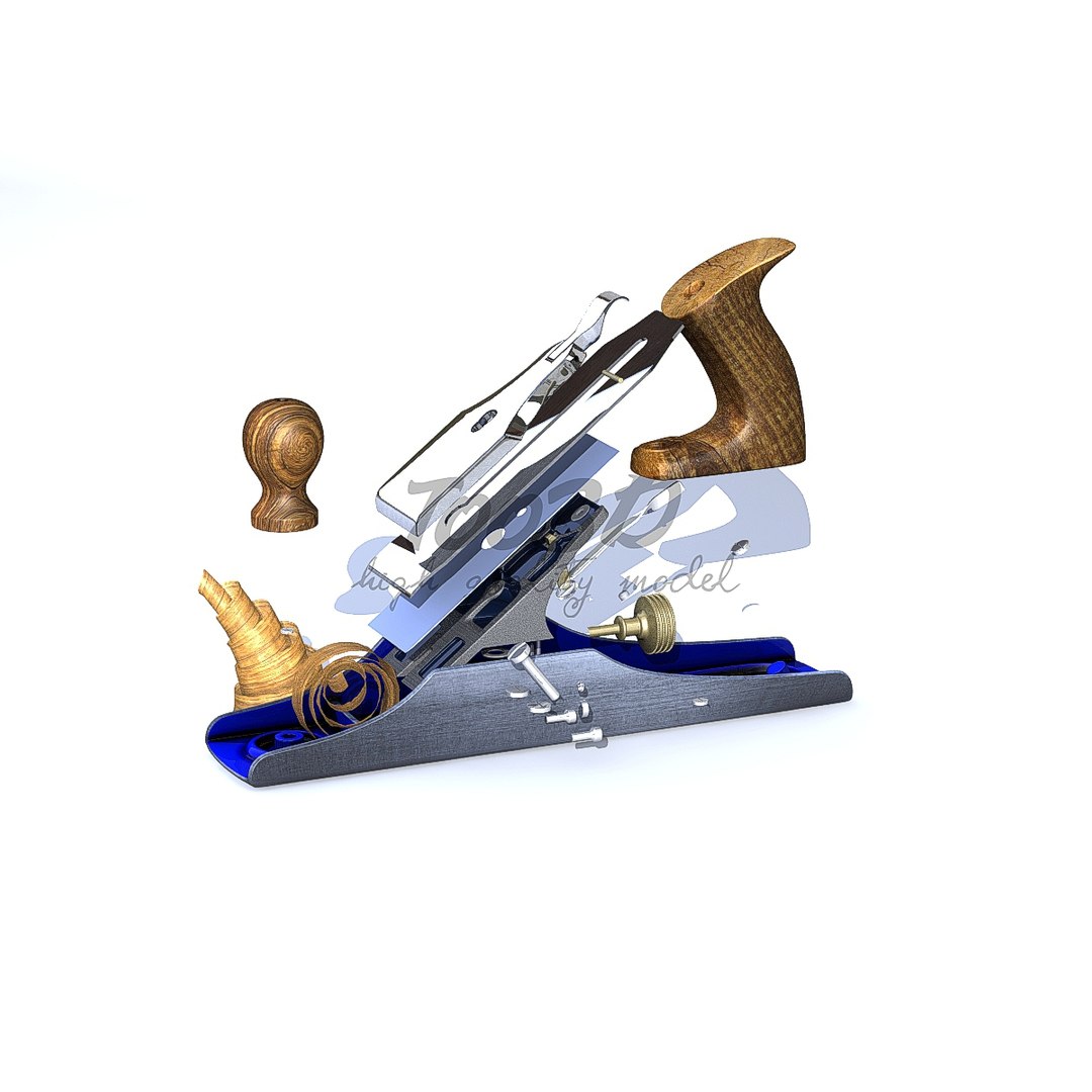 Hand Plane 3D Model | 1148935 | TurboSquid