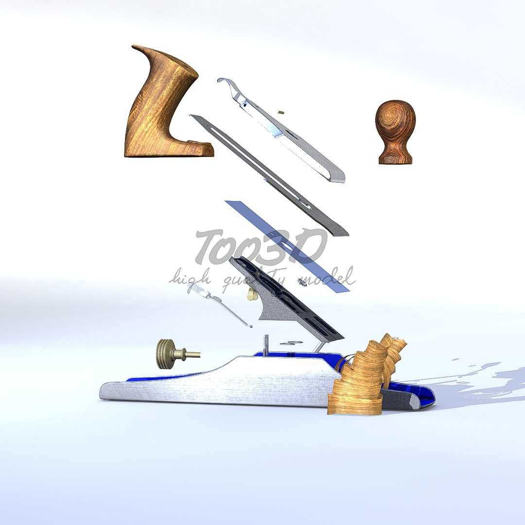 Hand Plane 3D Model | 1148935 | TurboSquid