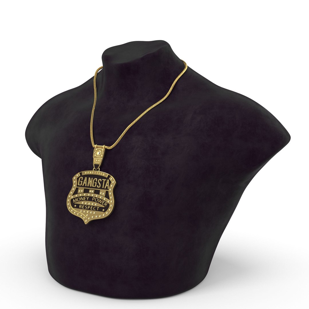 3D Gangsta Respect Jewelry - TurboSquid 1622866