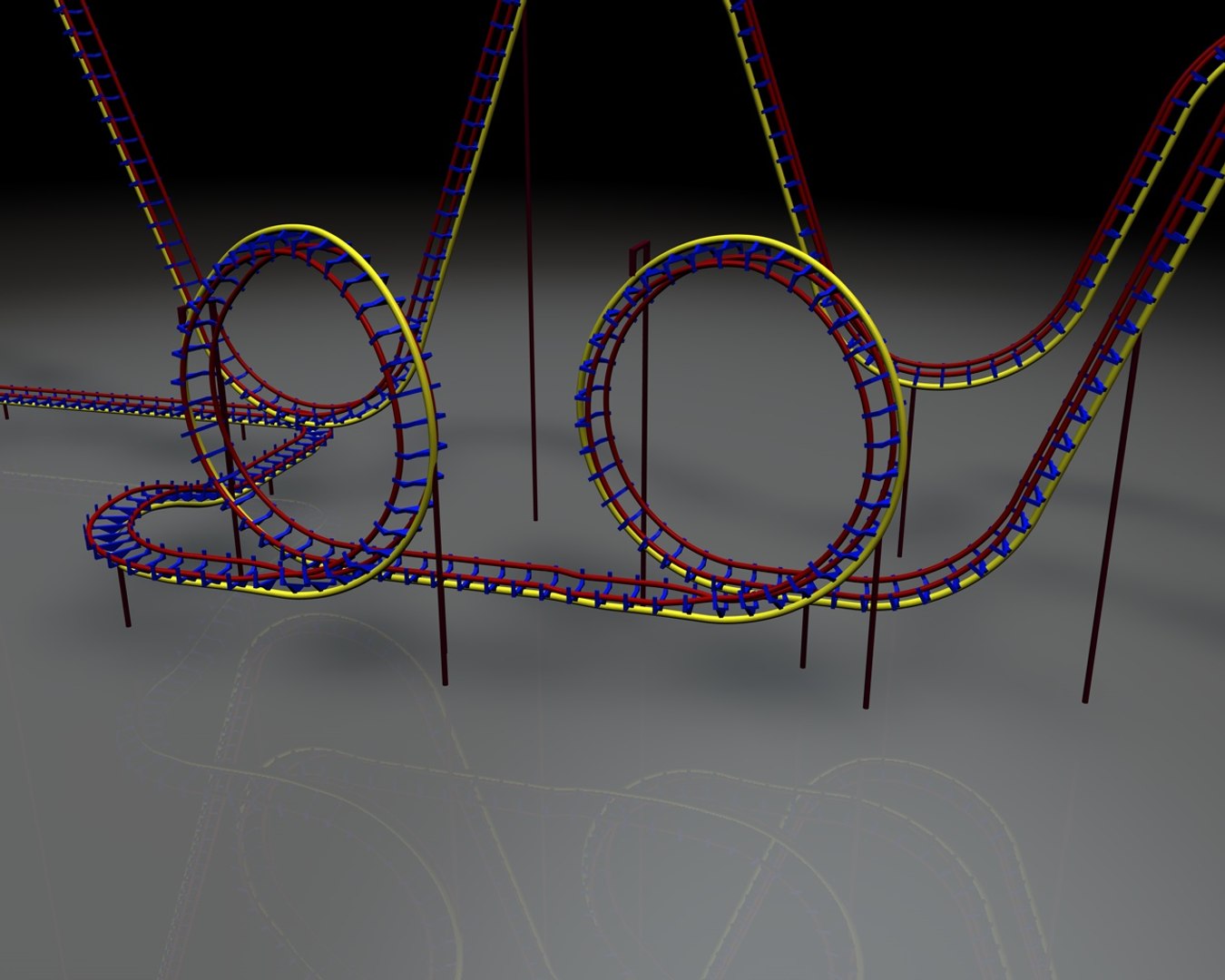 Cinema4d Roller Coaster