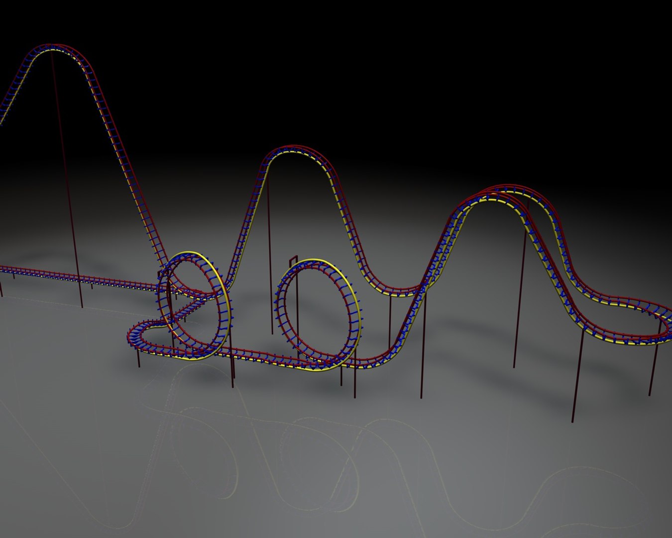 Cinema4d Roller Coaster
