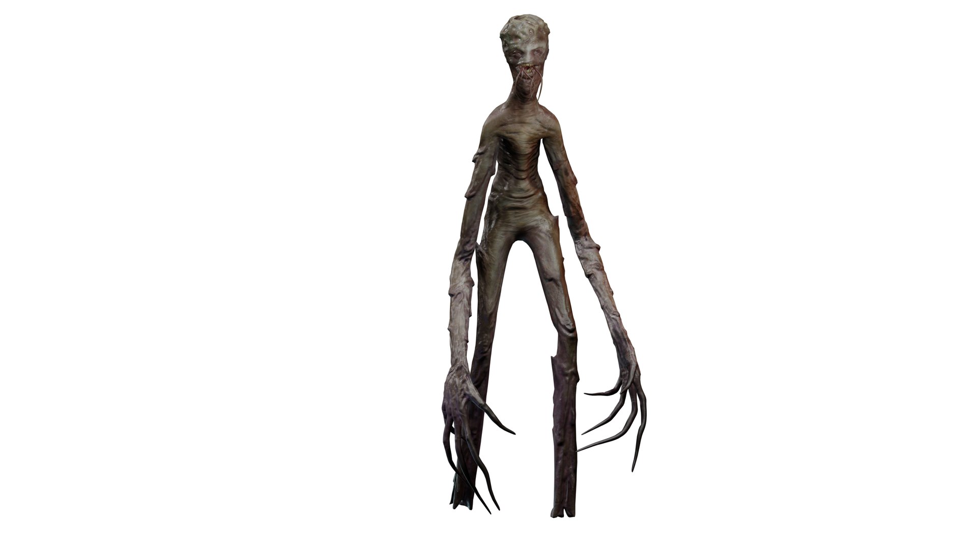 3D Swamp Monster - TurboSquid 2226935