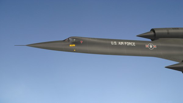 3D archangel lockheed a12 - TurboSquid 1676417