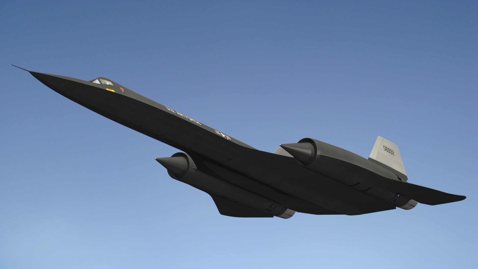 3D Archangel Lockheed A12 - TurboSquid 1676417