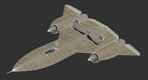 3D archangel lockheed a12 - TurboSquid 1676417