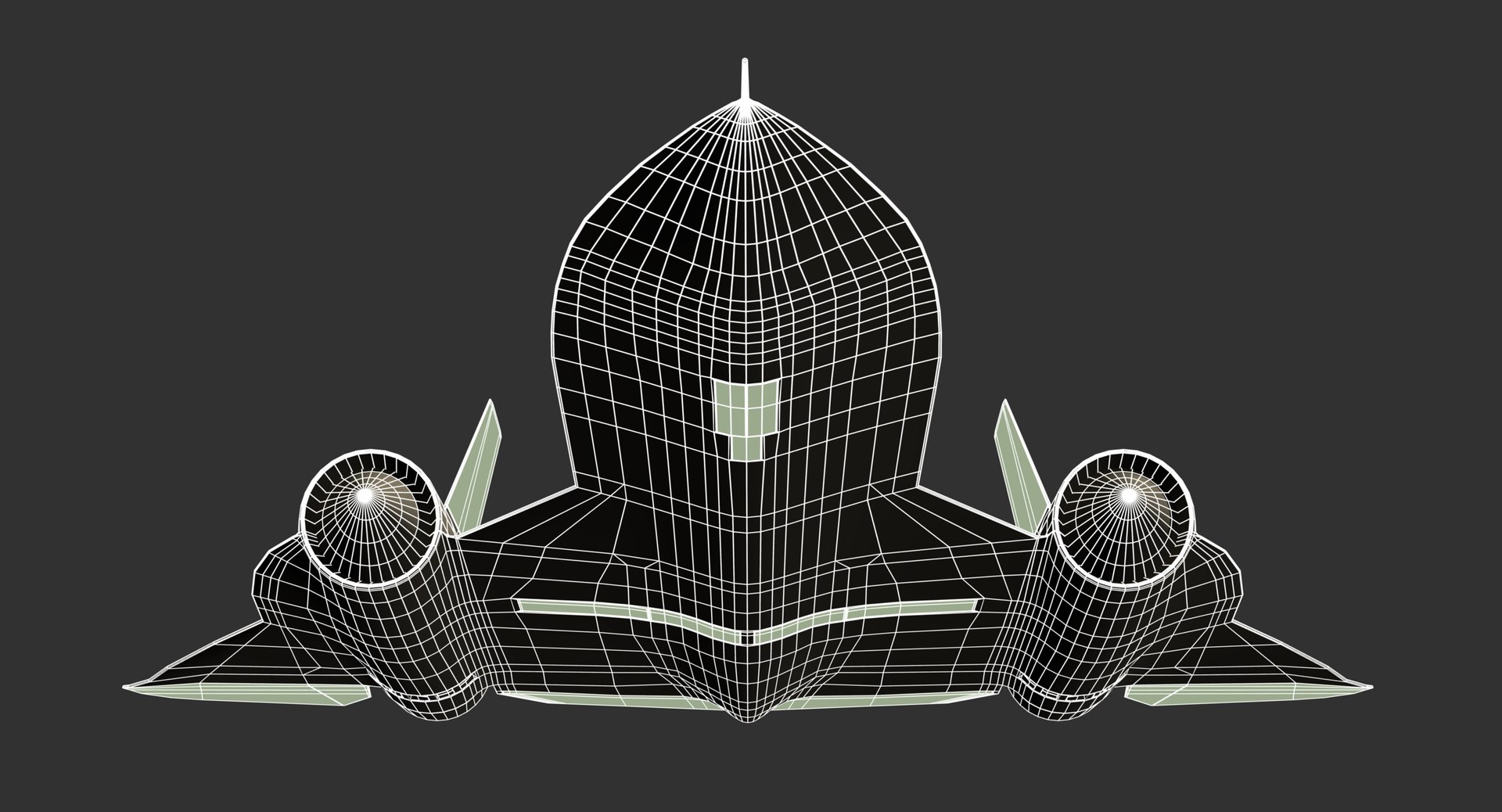 3D Archangel Lockheed A12 - TurboSquid 1676417